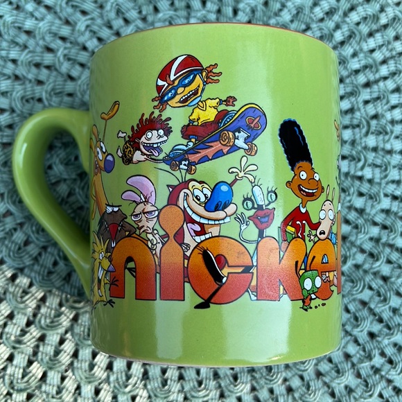 Nickelodeon | Dining | New Nickelodeon Coffee Mug With All Your ...